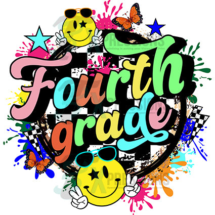 Fourth Grade smile Collage - Bling3t