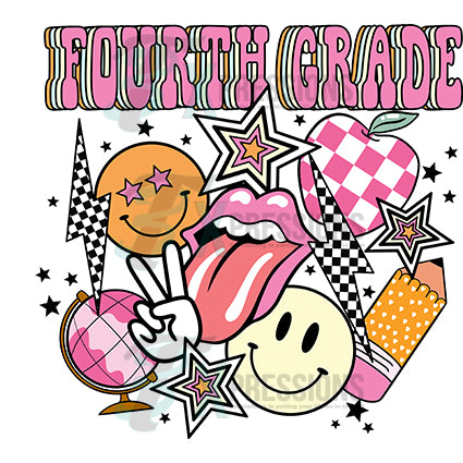 4th Grade Girl Clipart