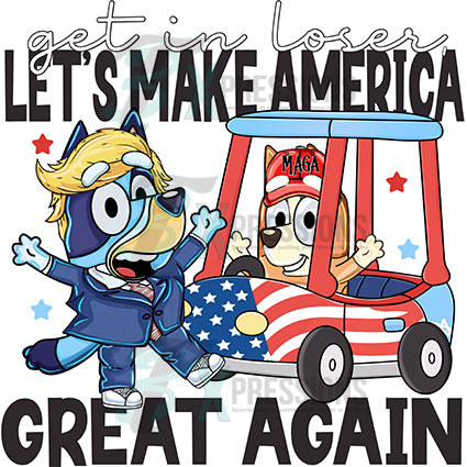 Bluey MAGA - Bling3t