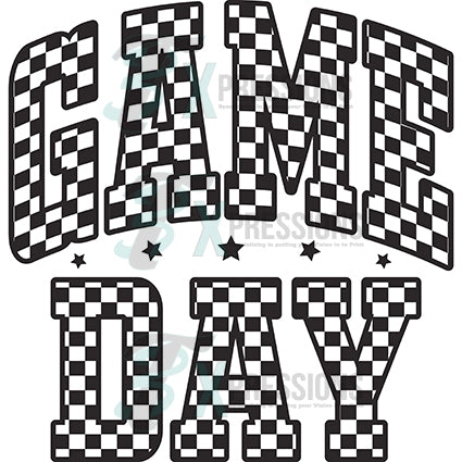Game Day checkered - Bling3t