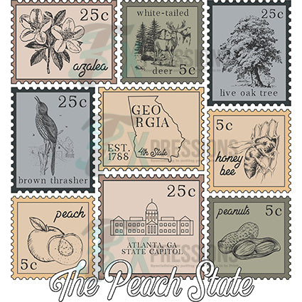 Georgia Stamps - Bling3t