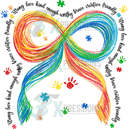 Autism Bow - Bling3t