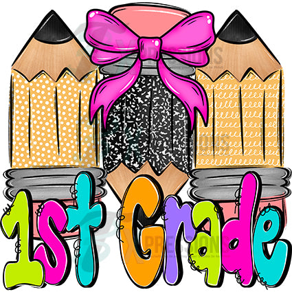 doodle pencil 1st grade - Bling3t