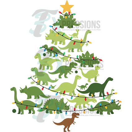 DIno Christmas Tree - Bling3t