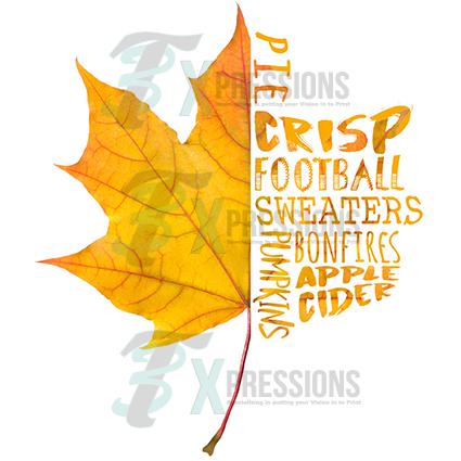 Leaf Word Art - Bling3t