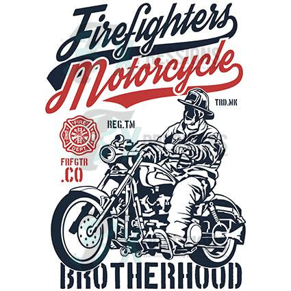 Firefighter Motor Cycle - Bling3t