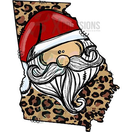 Georgia Leopard Santa - Bling3t