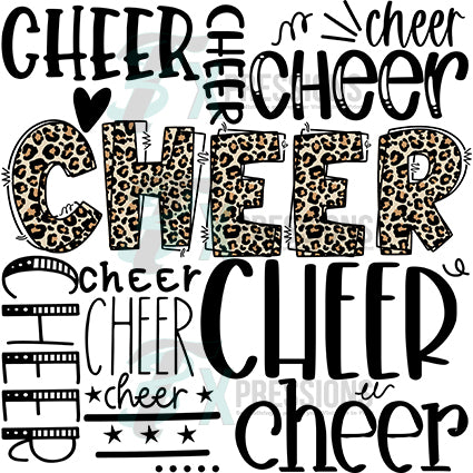 Cheer typography - Bling3t