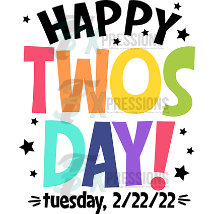 Happy Twos Day - Bling3t